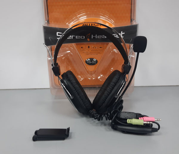 بهترین قیمت خرید هدست آی فور تک headset a4tech hs50